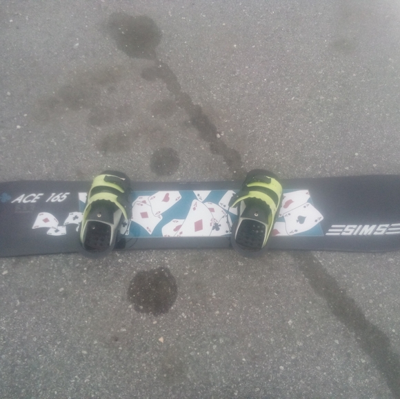 "Sims" | Other | Vintage Sims Snowboard 65 Aces | Poshmark
